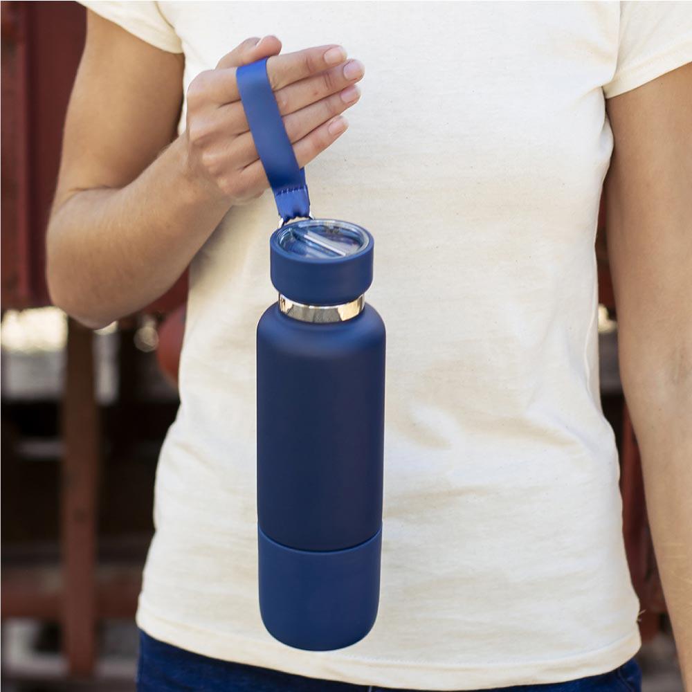 Multi-function stainless steel water Bottles with Double... - 6